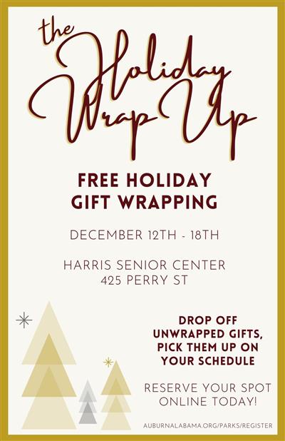 City of Auburn Parks and Recreation: The Holiday Wrap Up