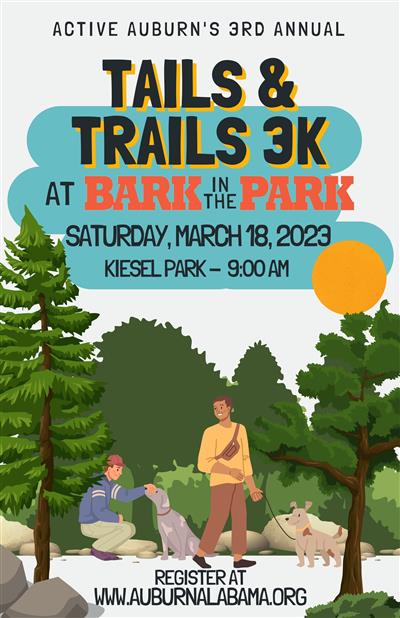 City of Auburn Parks and Recreation: Tails and Trails Fun Run